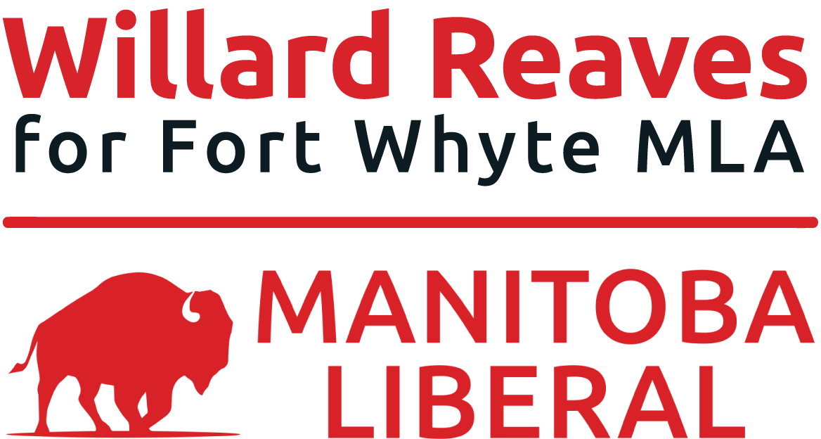 Home - Willard Reaves for Fort Whyte MLA